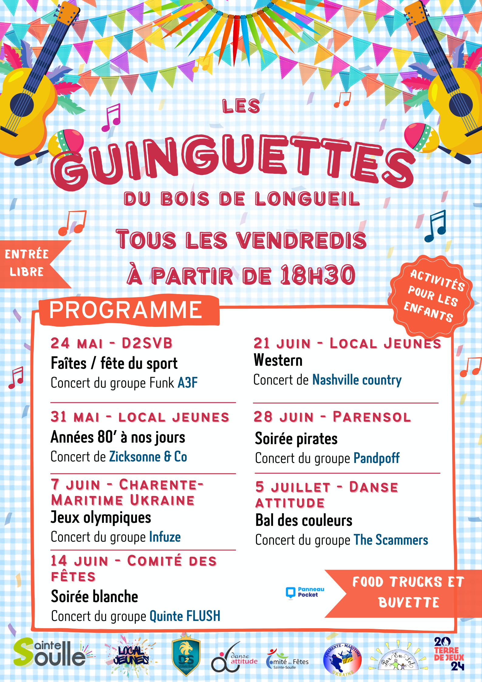 Guinguettes 2024 – Commune de Sainte-Soulle